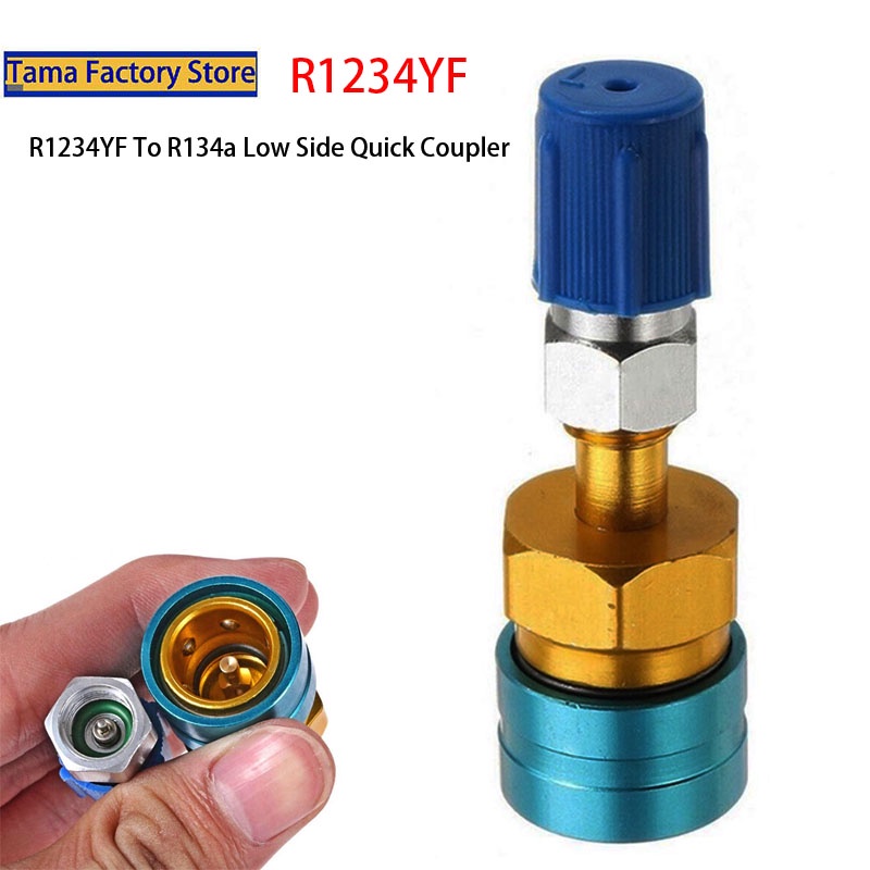Adapter Quick Fitting Coupler R1234YF Low Side Coupler To R134a Coupler ...