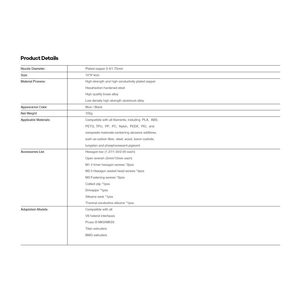 Phaetus Dragonfly BMO Hotend for Prusa MK3 series / BMG & Titan ...
