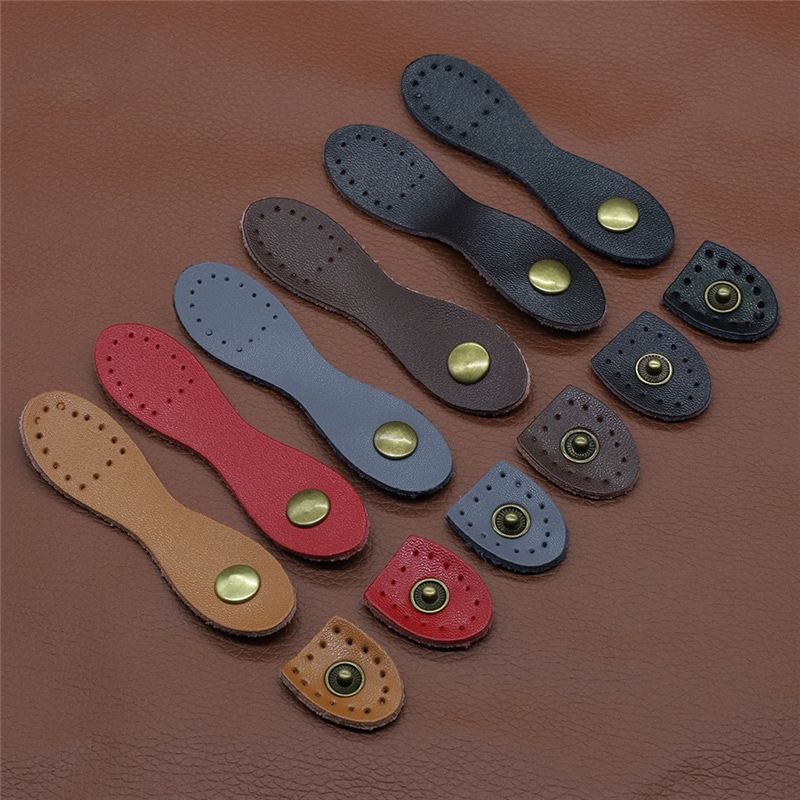 1PC Cowhide Buckle Genuine Leather Buckle Accessories DIY Patchwork ...