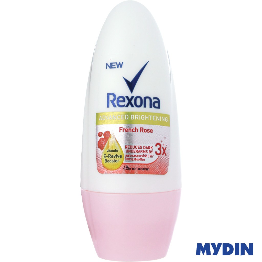 Rexona Women Deodorant Roll On - French Rose (50ml) | Shopee Malaysia