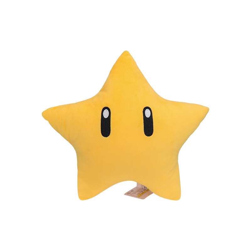 Super Mario Plush Star Super Star Five-pointed Star Invincible Star ...
