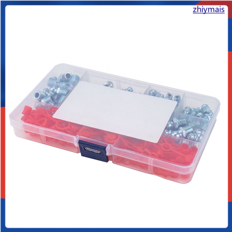 【COD&READY STOCK】120pcs/set Hydraulic Grease Fitting Grease Fitting ...