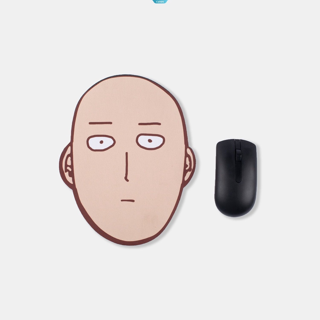 Anime ONE PUNCH-MAN Saitama Big Head Mouse Pad Funny Anti Slip Pad ...