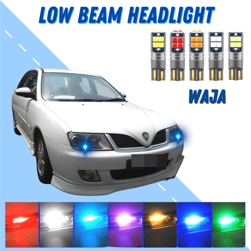 PROTON WAJA LOW BEAM HEADLIGHT LED BULB Small HeadLamp Mentol Lampu ...