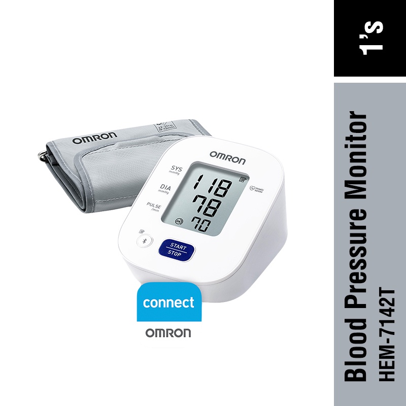 OMRON BLOOD PRESSURE MONITOR HEM-7142T HTM Pharmacy | Shopee Malaysia
