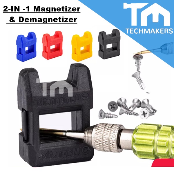 2-in-1 Magnetizer Demagnetizer Tool Mini Screwdriver Magnetic High ...