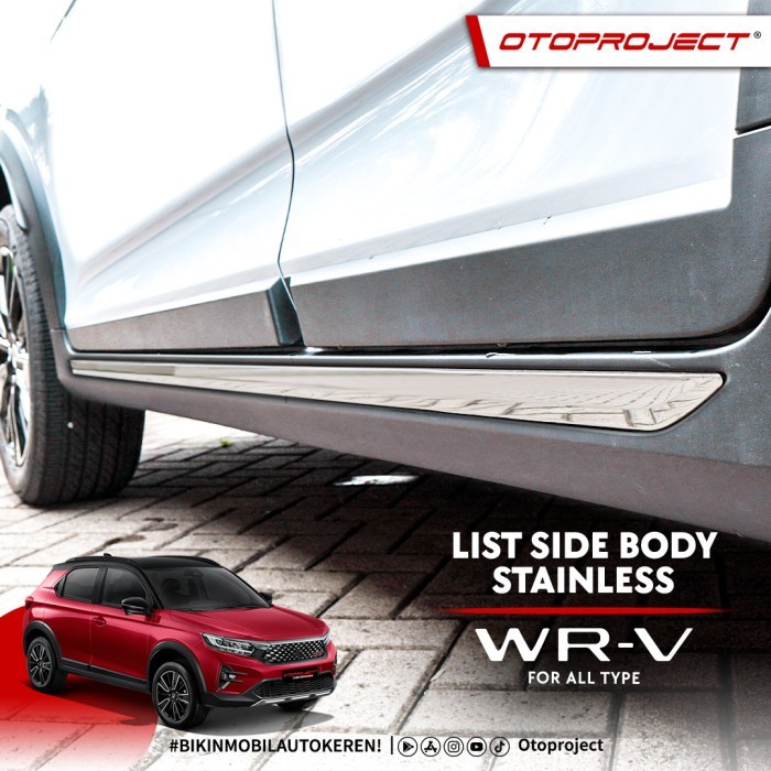 Otoproject List Side Body Chrome WRV 2022 2023 | Shopee Malaysia