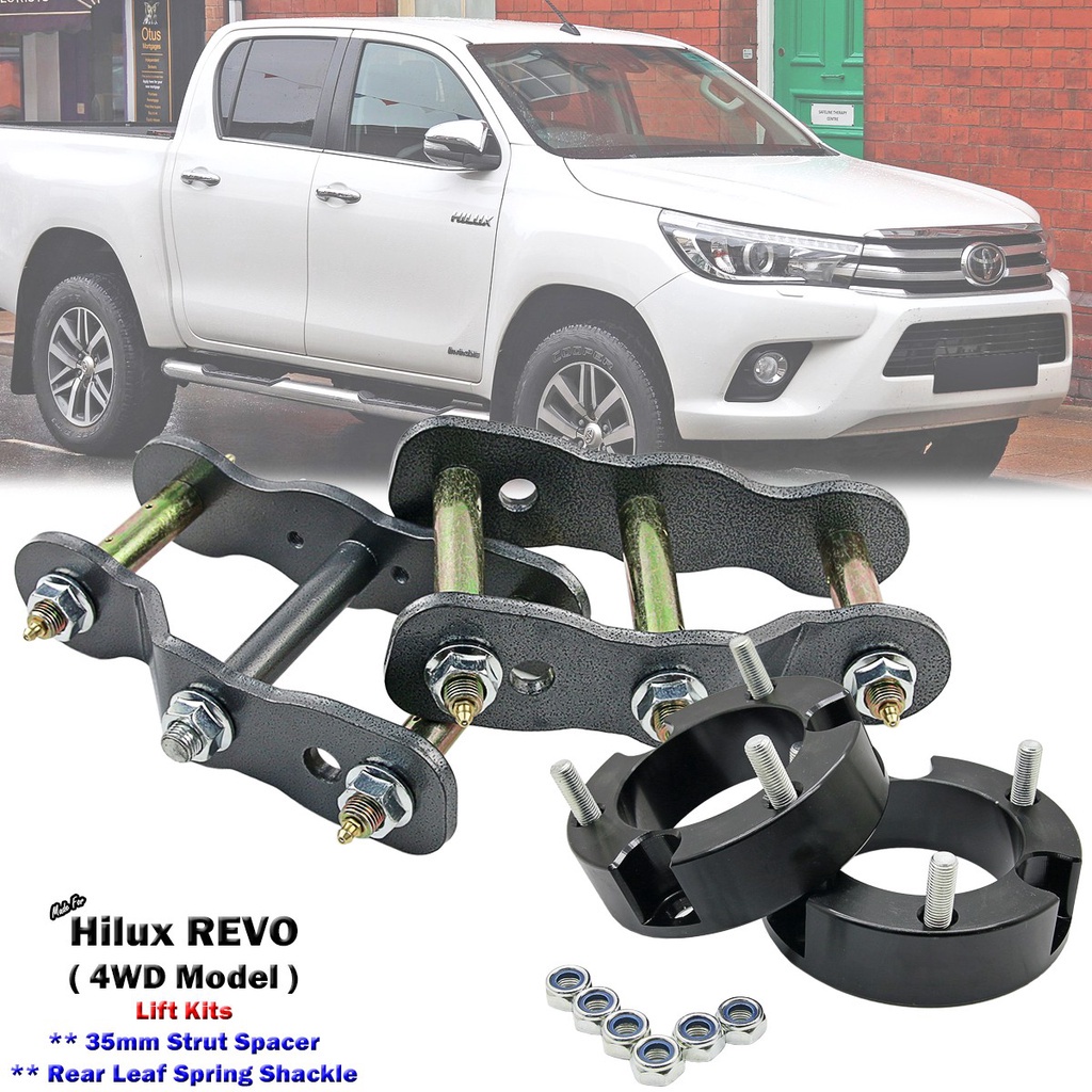 Front 3" Spacer Rear 2" Extended Shackle Suspension Lift Kit For Toyota ...
