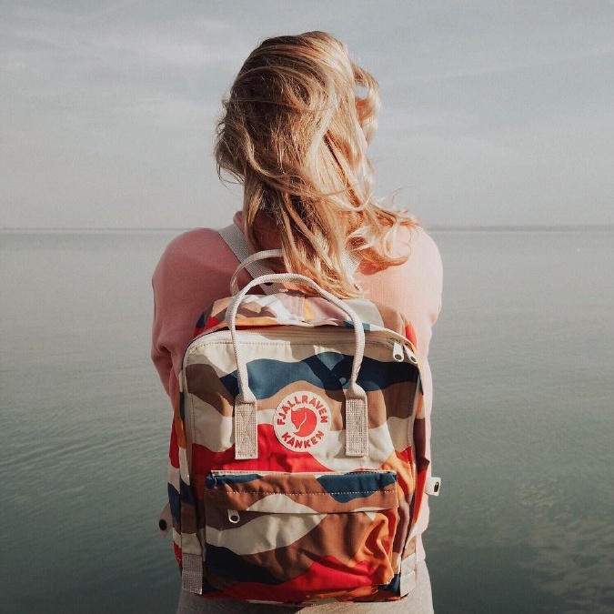 Unisex Fjällräven Kanken Swedish Genuine Backpack Art Limited Edition ...