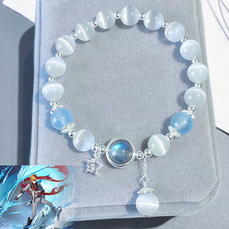 Game Genshin Impact Bracelets Zhongli Xiao Keqing Cats Eye Crystal ... Game Genshin Impact Bracelets Zhongli Xiao Keqing Cats Eye Crystal ...