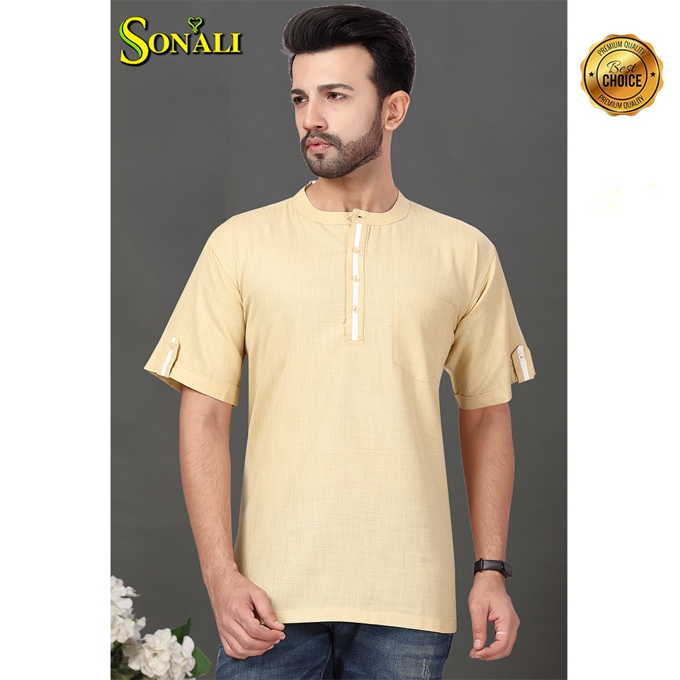 Sonali Premier Quality Men's Kurta Jippa Top / Big Size Kurta For Men ...