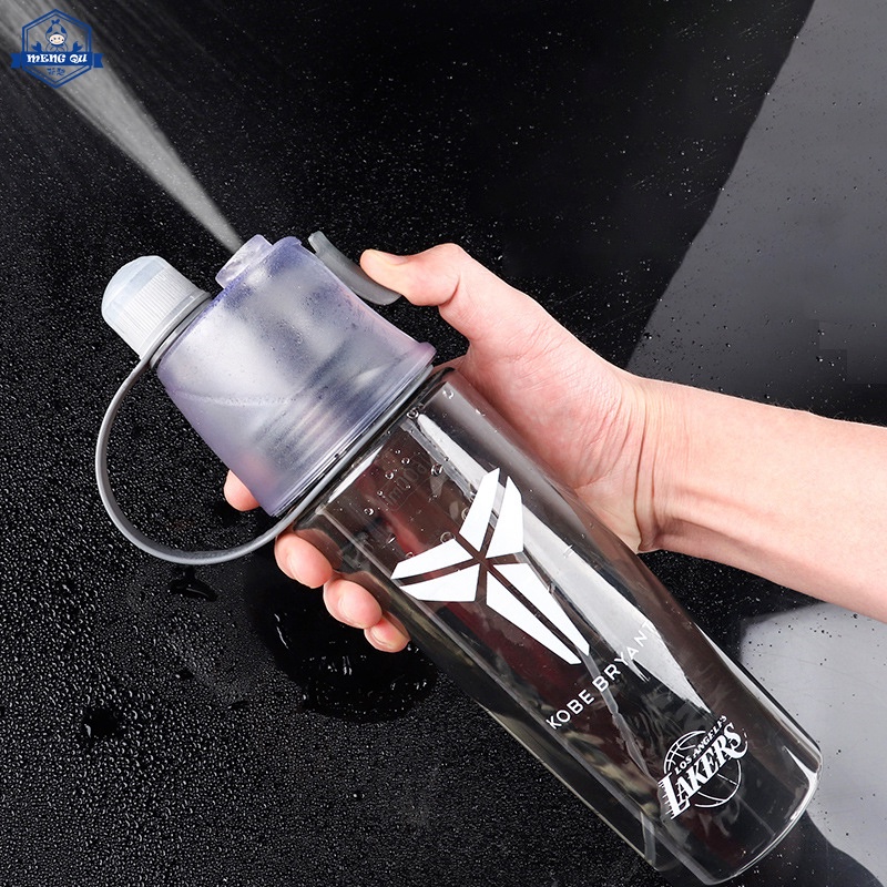 NBA Basketball Water Bottle Summer Large Capacity spray Water Bottle ...