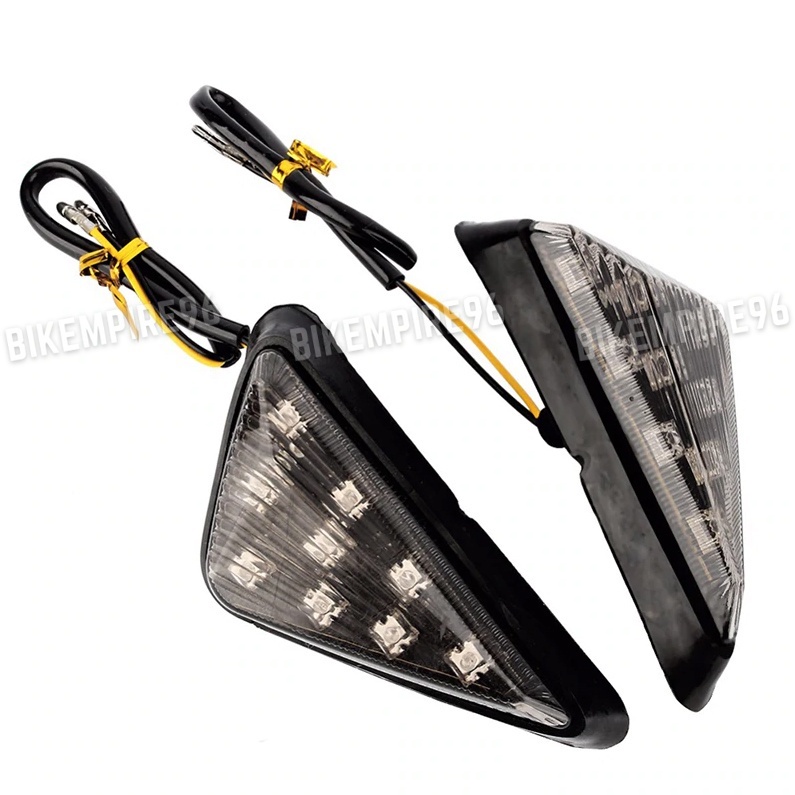 Universal Motorcycle Triangle Led Turn Signals Motorcycle Accessories ...