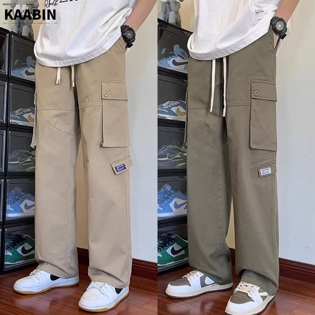 Vintage new style men's Cargo pants summer kargo pants trend straight ...