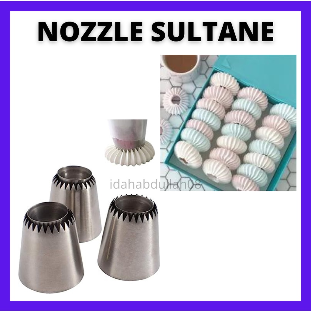 Nozzles Icing Piping Tips Ring shape Cookies Cupcake Cake Decorating ...