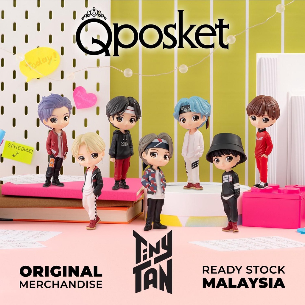[OFFICIAL] BTS TinyTAN Mic Drop Figure Q Posket BTS BT21 TinyTAN BangTan Kpop Merch | Shopee ...