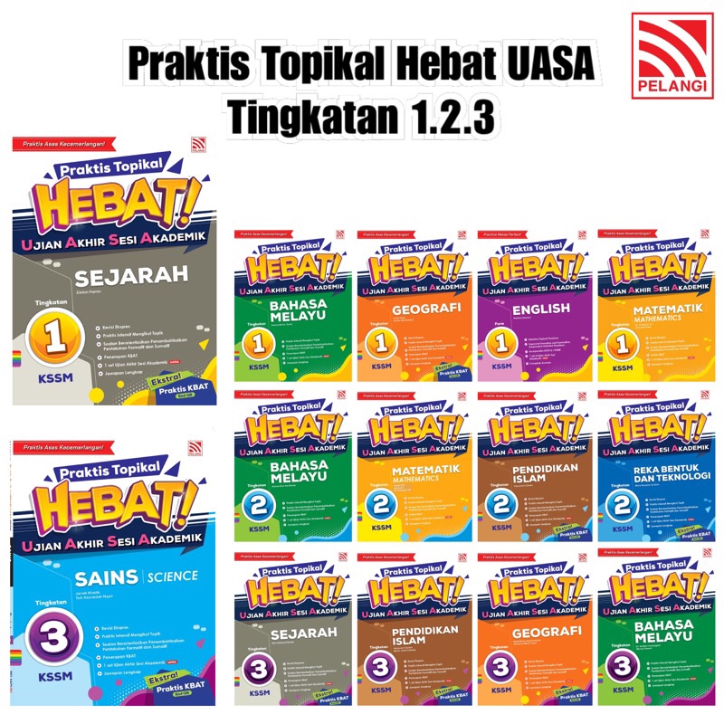 [SUCCESS]Buku Latihan :Praktis Topikal Hebat UASA KSSM Tingkatan 1.2.3 ( 2023 ) | Shopee Malaysia