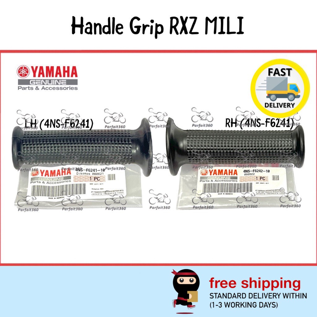 RXZ MILI BOSS Handle Grip Rubber / Throttle Pipe / Getah Sarung Handle ...