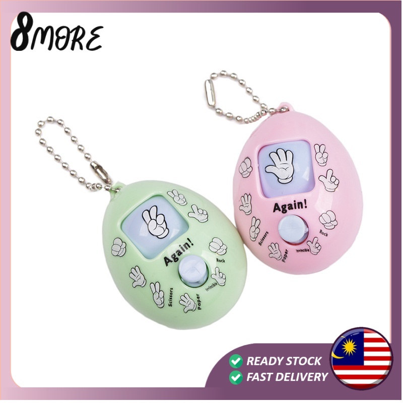 Mini Fun Fair Finger Guessing Game Rock Paper Scissors Tricky Egg Toy ...