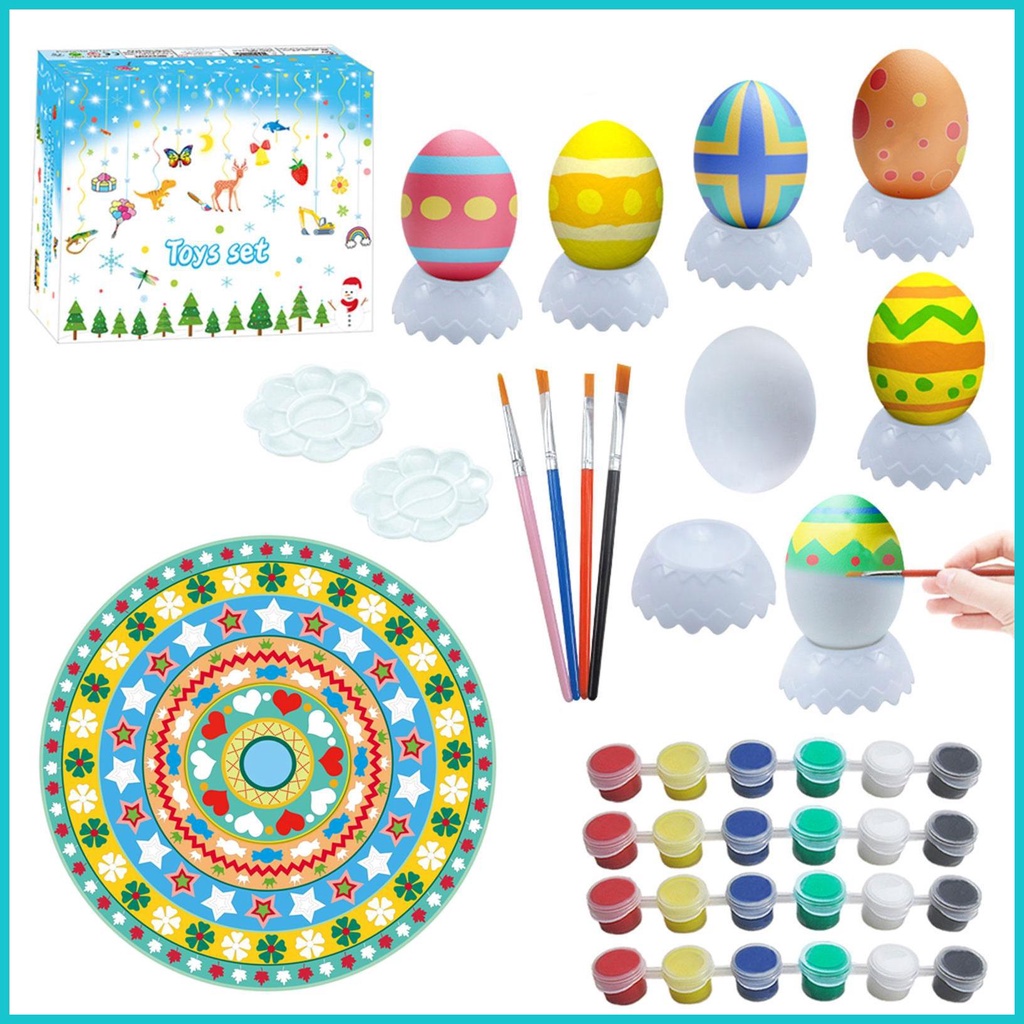 Egg Dye Kit Egg Decorating Kit Egg Painting Kids Arts Crafts Set ...