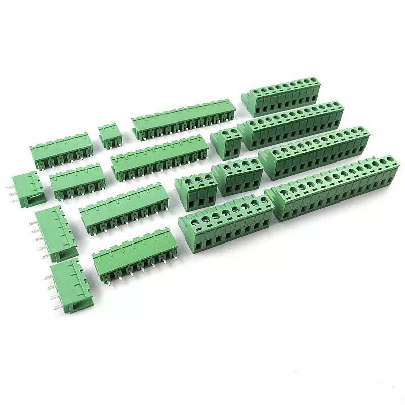 5sets KF2EDGK 5.08 2EDG PCB Pluggable Terminal Block Connectors 2P3P4P5P6P7P8P9P10P Straight ...