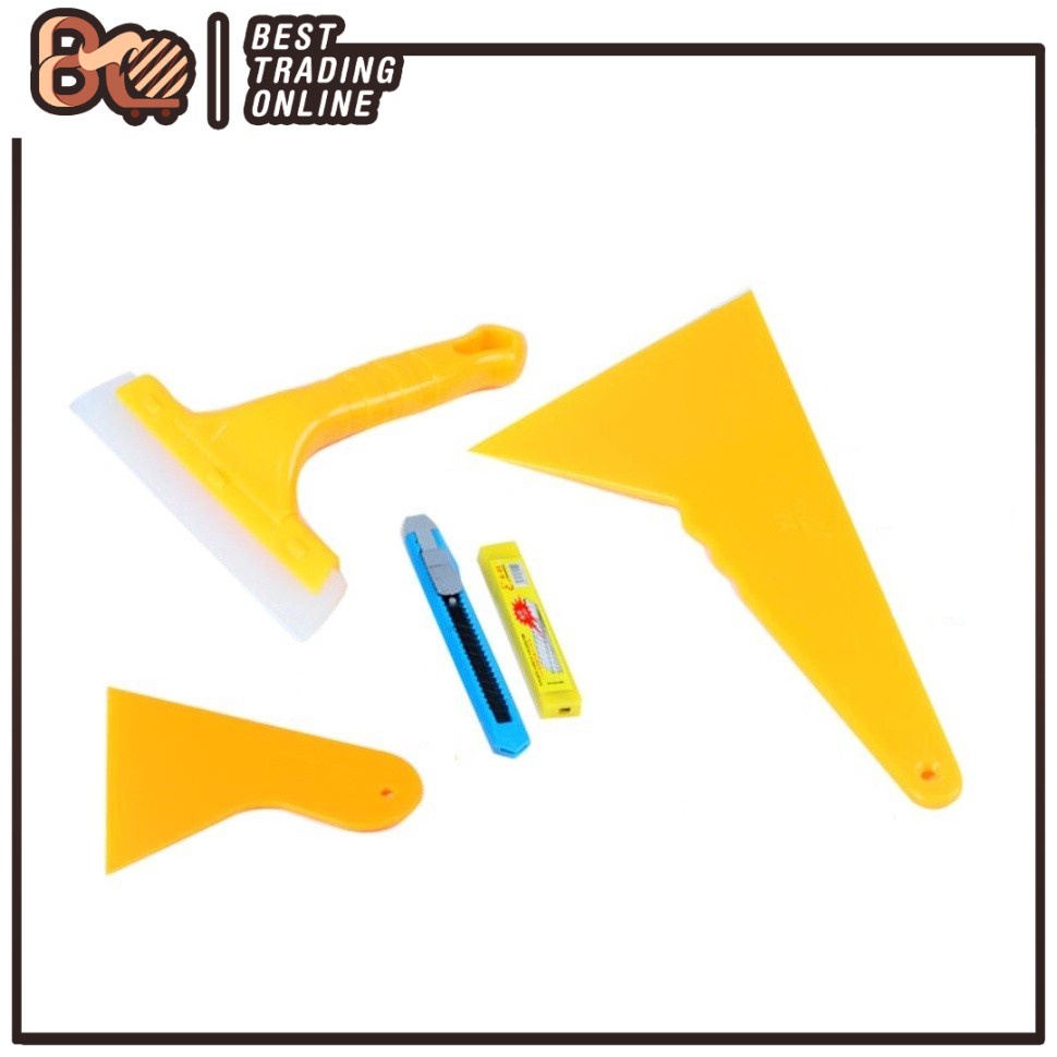 Car Window Tinting Kit Vinyl Wrap Tools for Glass Film Trim Squeegee ...