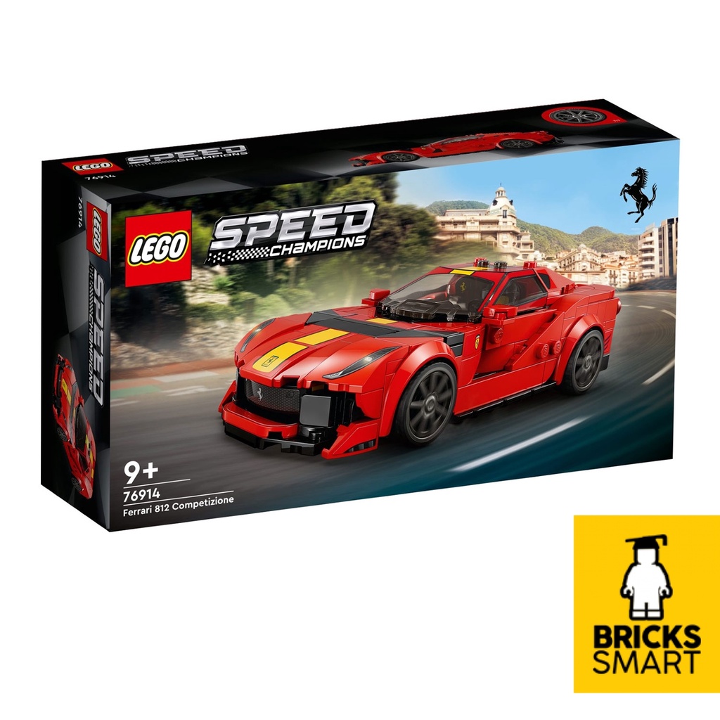 LEGO 76914 Speed Champions Ferrari 812 Competizione Building Toy Set ...