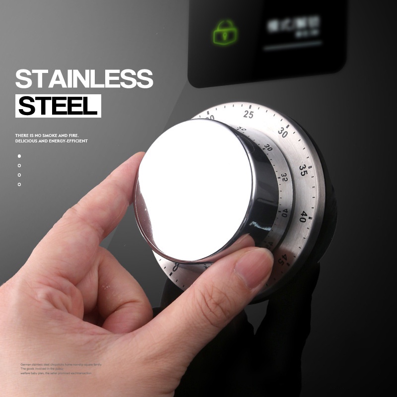 KATELV Stainless Steel Mechanical Structure Timer Magnetic Suction ...