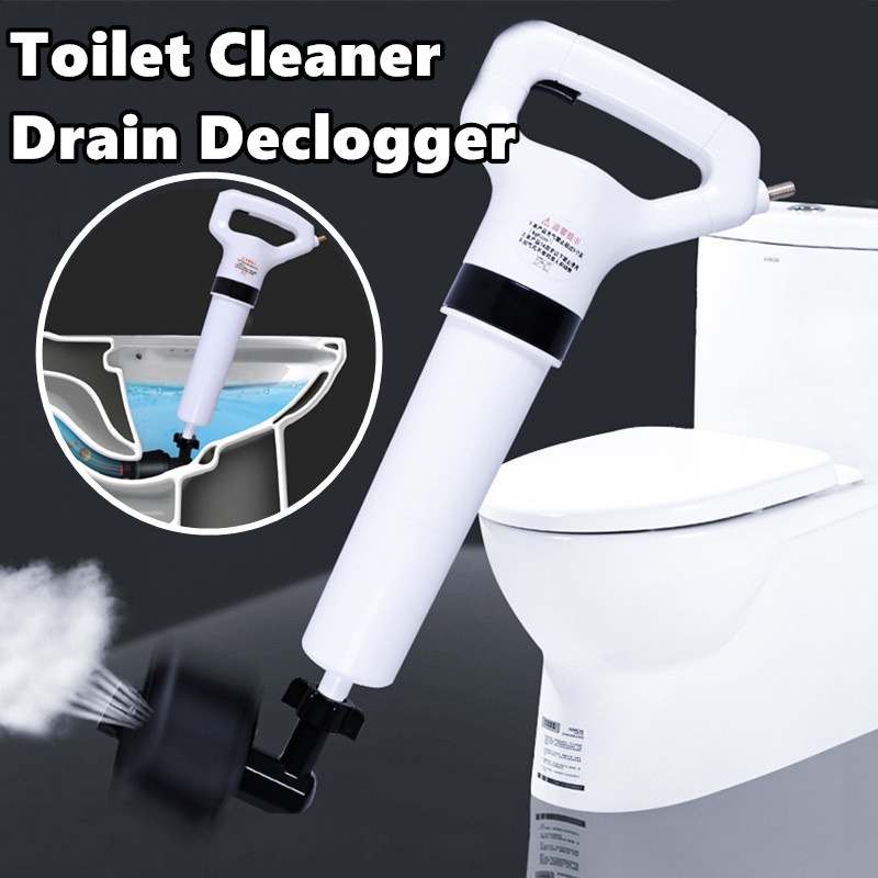Toilet Plunger High Pressure Air Drain Blaster Pipe Pump ...
