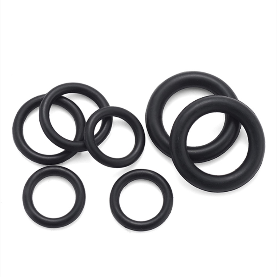 [WDY] Nitrile O-Ring Black Outer Diameter 10-80mm * Thread 3mm NBR Oil ...