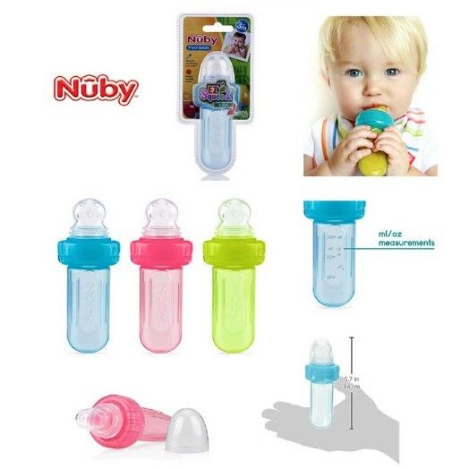 Nuby Mini Squeeze Feeder with Hygienic Cover (1pc) | Shopee Malaysia