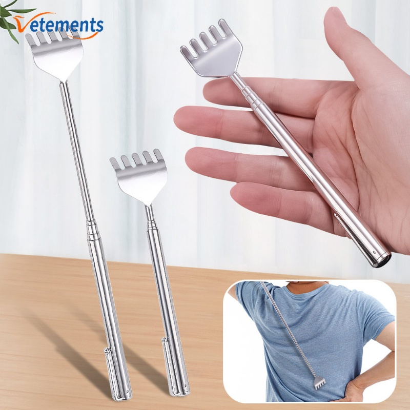 Stainless Steel Metal Back Scratcher/ Retractable Body Relax Massage ...