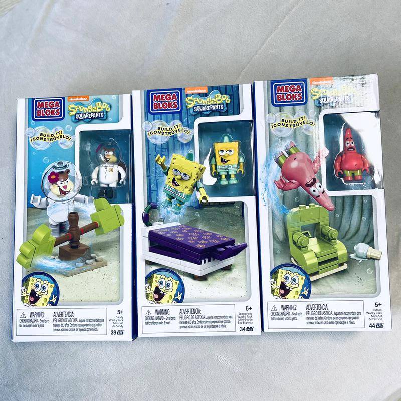 MEGA SpongeBob Squarepants Series Building blocks, SpongeBob ...