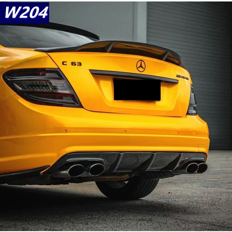 Mercedes w204 C class R Style Spoiler C180 C200 C250 C63 | Shopee Malaysia