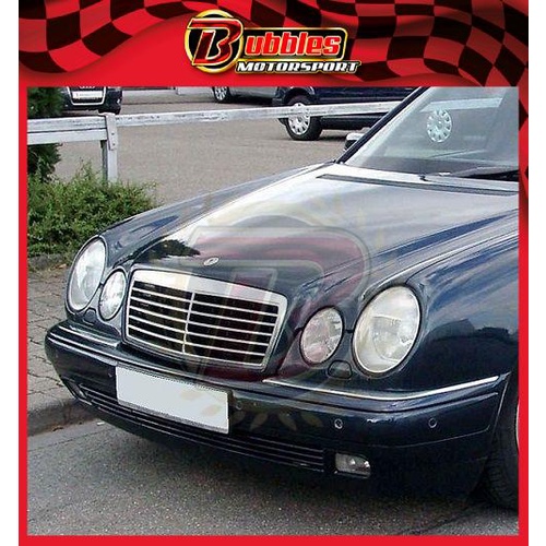 Mercedes Benz W210 1995 Front Grille W/11pcs Moulding | Shopee Malaysia