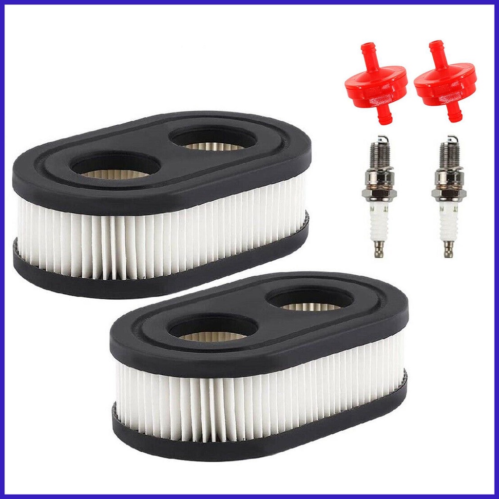 Lawnmower Air Filter 2-Pcs Lawnmower Air Filters Filters Engine Replace ...