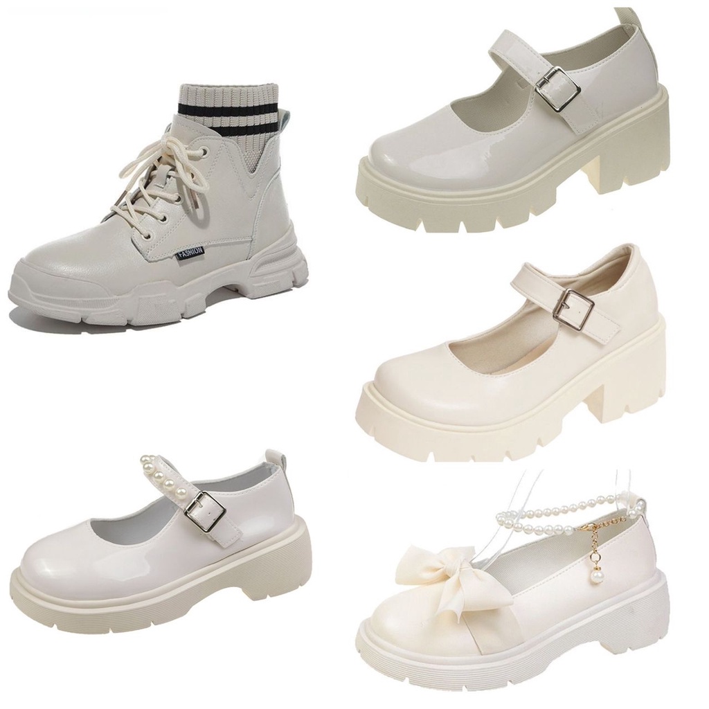 Women Mary Jane Boots Platform New Fashion ESWS022-002 Syle low -High ...