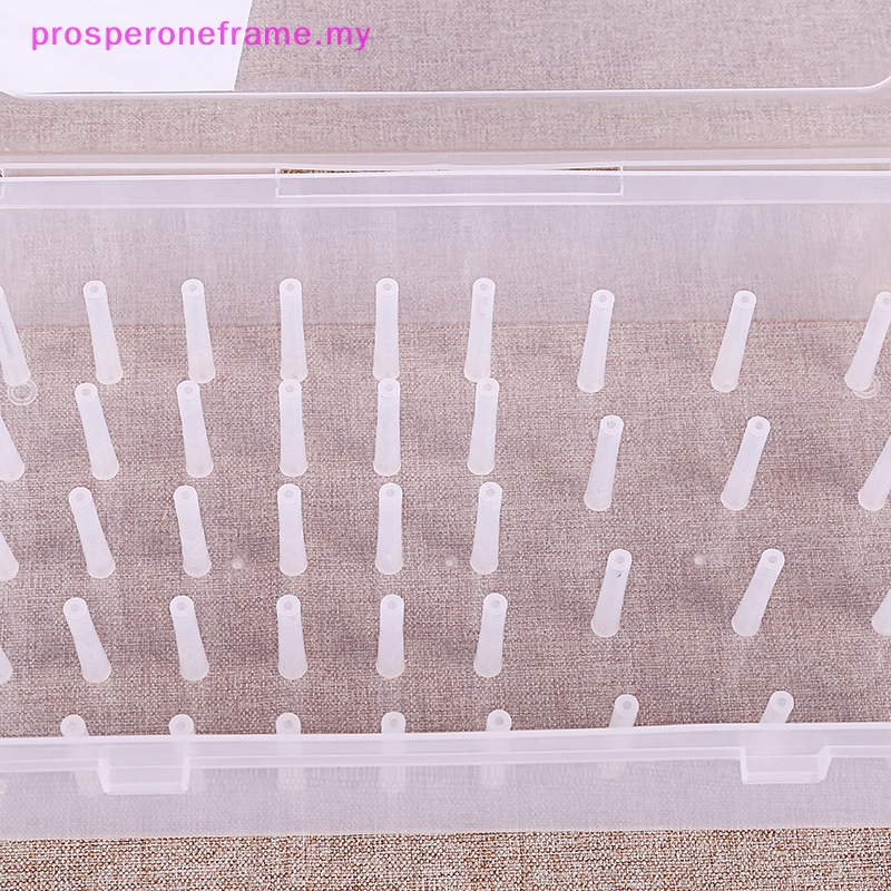 prosperoneframe Sewing Thread Storage Box 42 Pieces Spools Bobbin ...