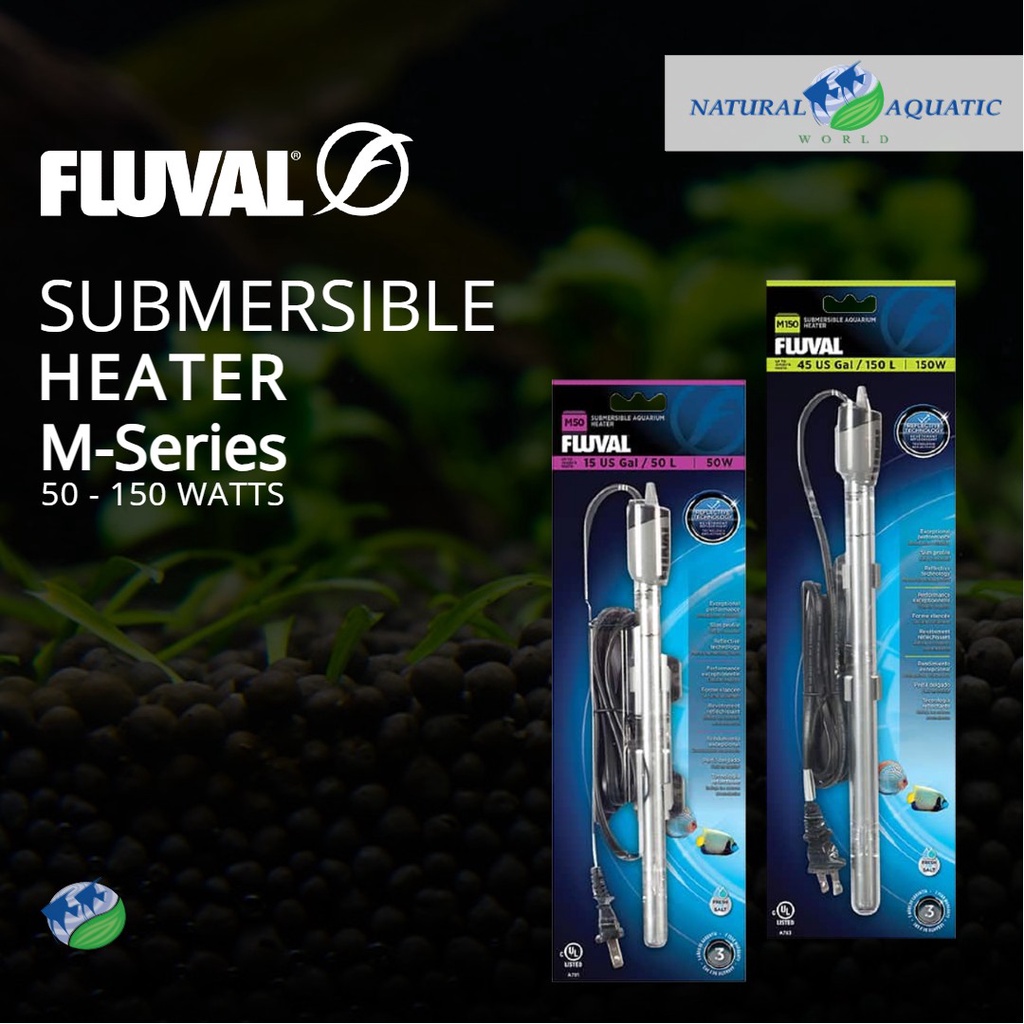 FLUVAL M-Series Heater (M50/ M150) Submersible Heater | Shopee Malaysia