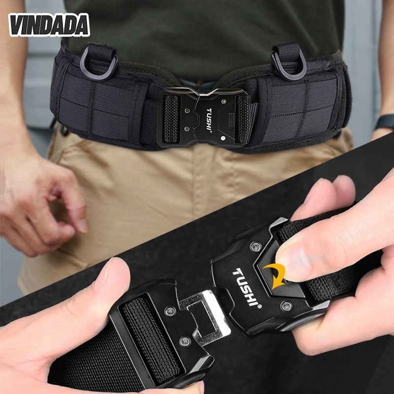 Quick Release Tactical Girdle Outdoor Military Fan Belt Tool Belt ...