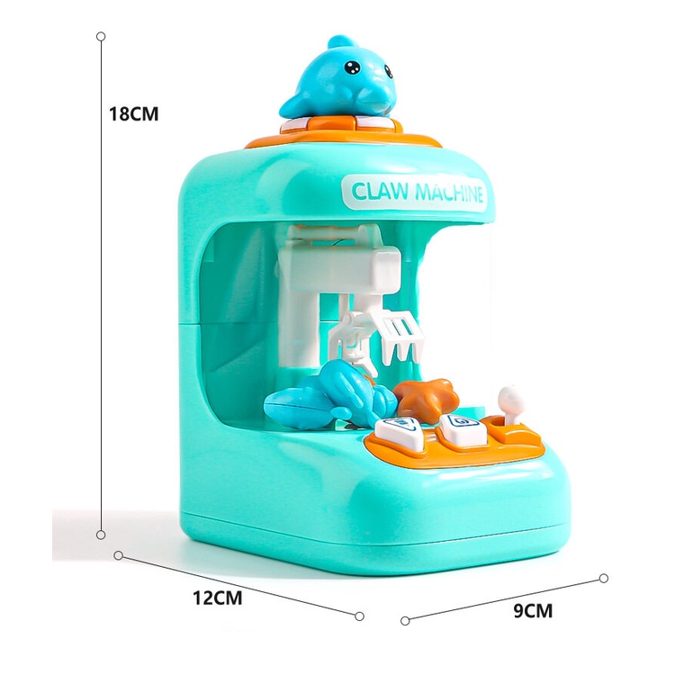Cute Mini Claw Machine Crane Candy Catcher Arcade Prize Grabber ...