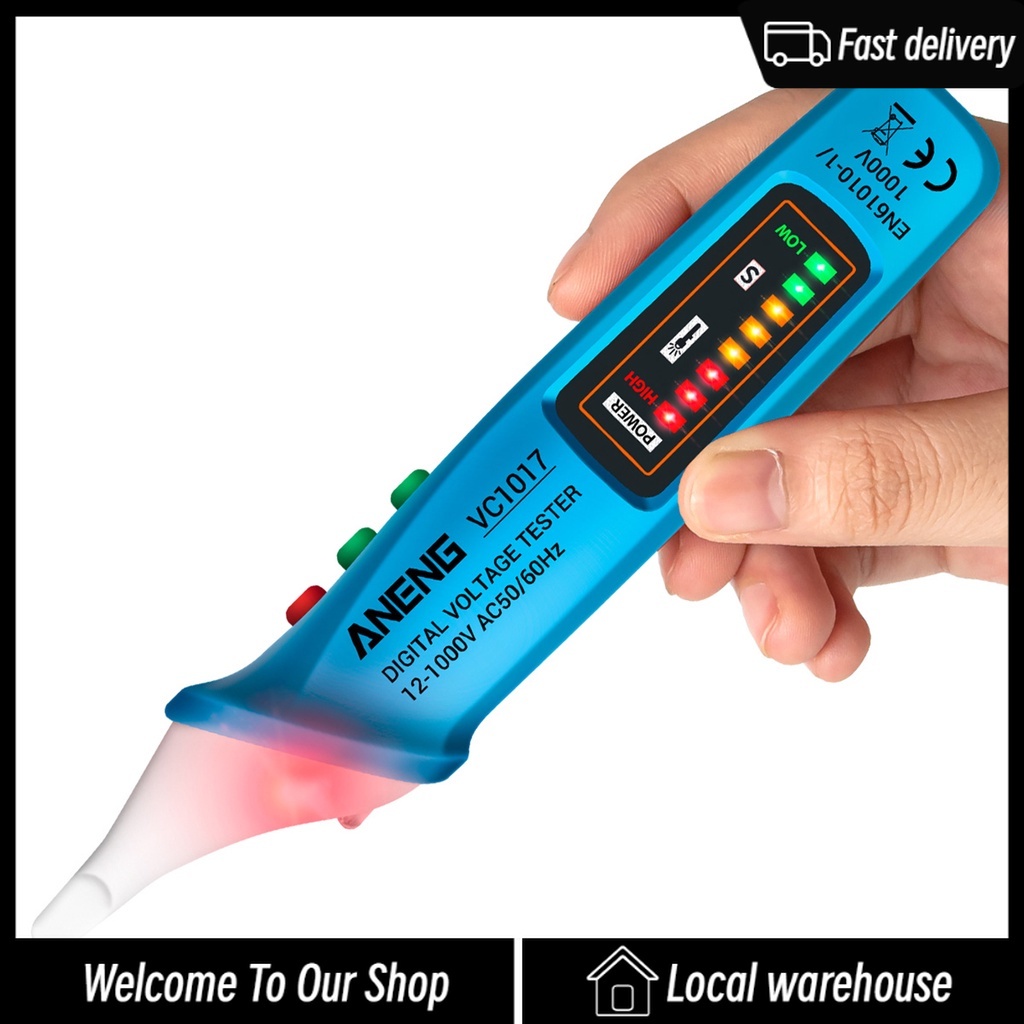 ANENG VC1017 AC Voltage Detector Circuit Tester Pen-type Voltage Tester ...