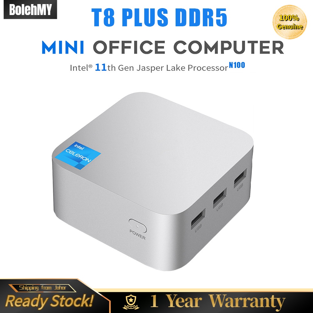 T8 PLUS Intel N100 DDR5 Win11 3.4GHz WIFI5 BT4.2 Desktop Gaming Computer Mini PC | Shopee Malaysia