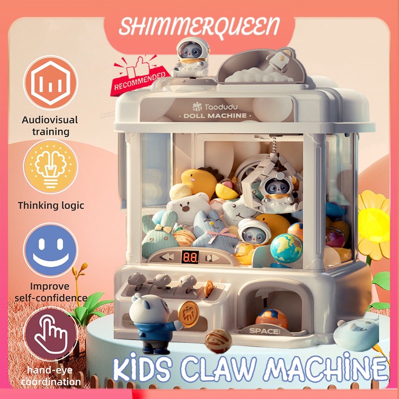Kids Claw Machine Murah Toy stuffed toy Grabber Clamping Clipping Dolls ...