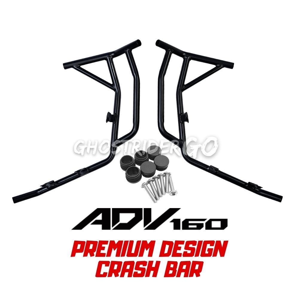 Honda ADV160 Heavy Duty Premium Design Crash Bar Frame Solid Strong ...