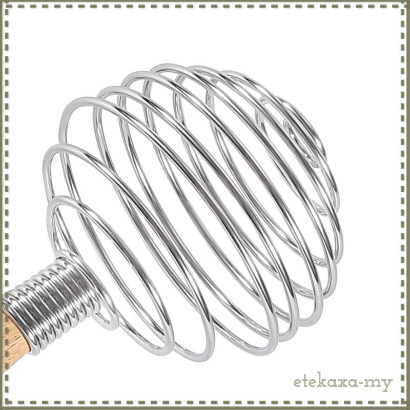 [EtekaxaMY] Mini French Spring Whisk Portable Egg Beater for Stirring ...