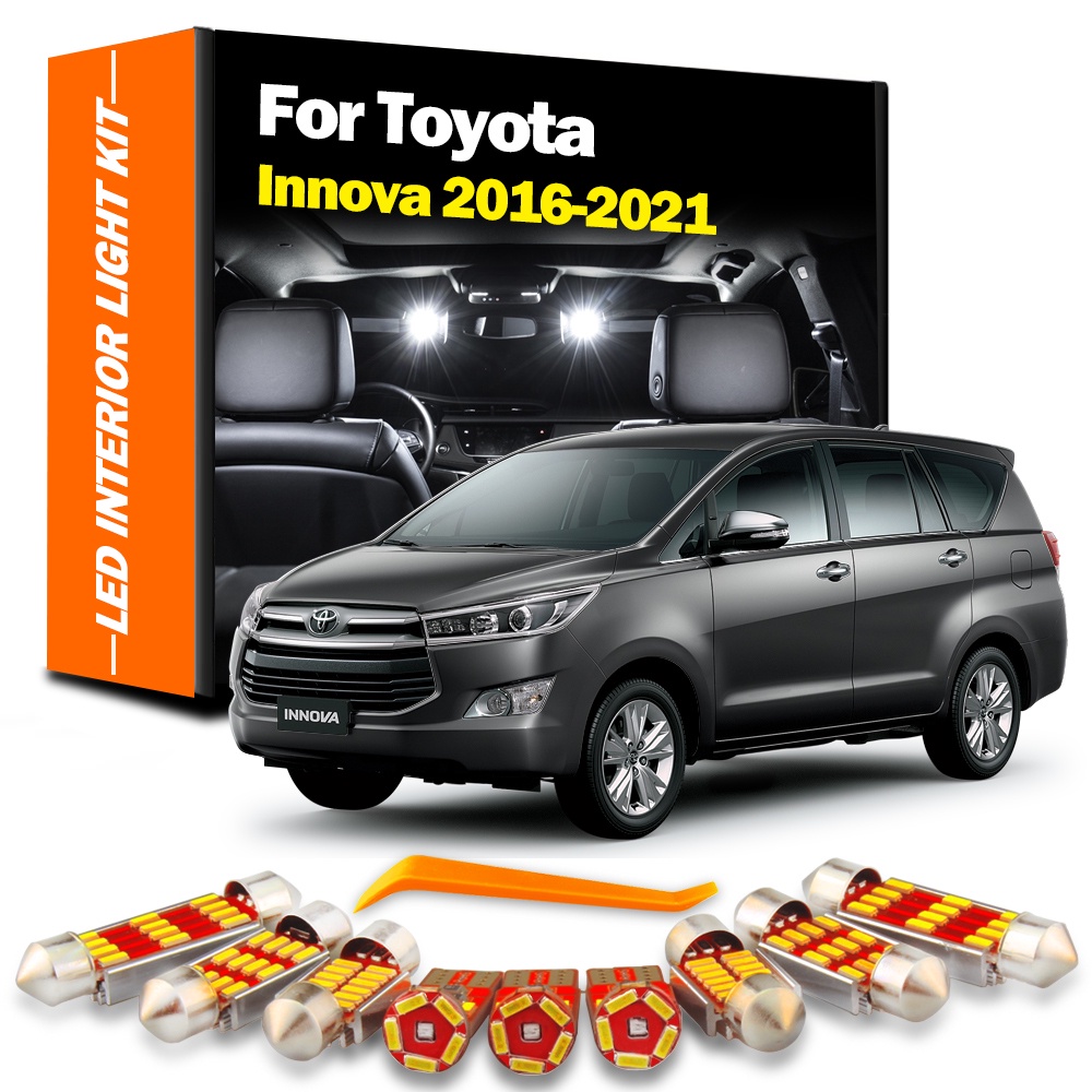 14Pcs LED Interior Dome Map Trunk Door License Plate Light Kit For ...