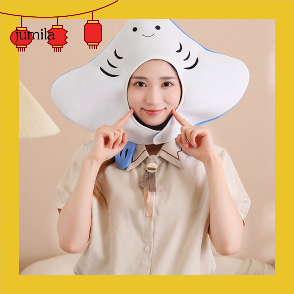[JU] Music Festival Costumes Cartoon Caps Cartoon Fish Headgear ...