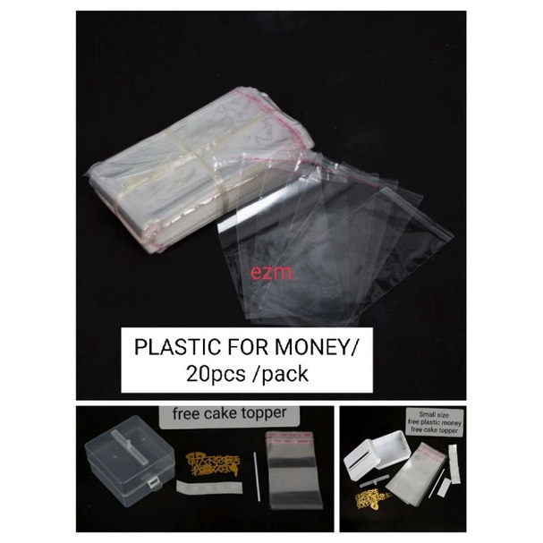 PLASTIC MONEY BOX MONEY PLASTIC 20PCS 10PCS 100PCS duit tarik plastik ...