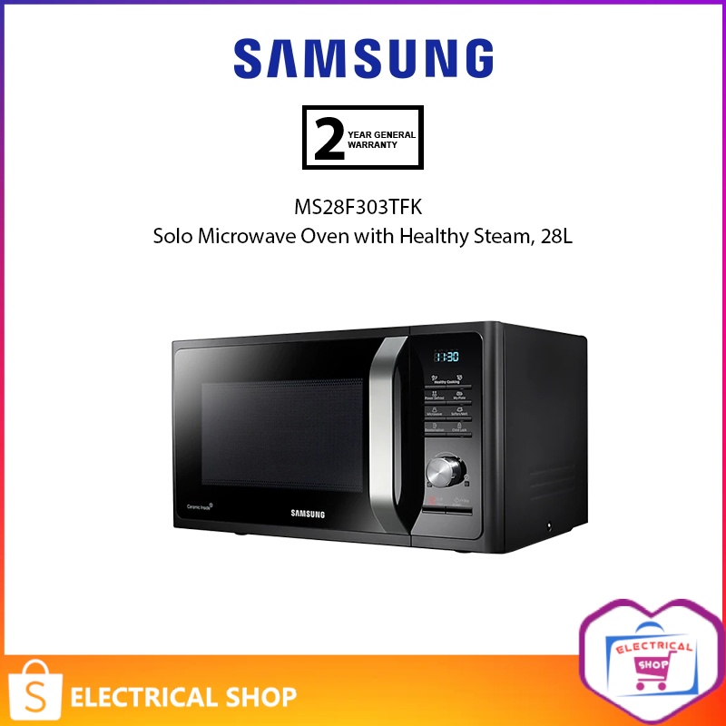 SAMSUNG Microwave Oven Solo Microwave Oven with Healthy Steam (28L ...